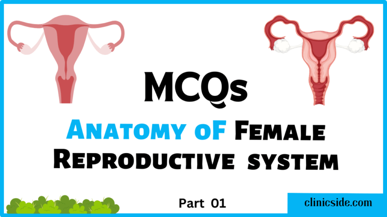 MCQs on Anatomy of Female Reproductive System Part 2 MCQs on Anatomy of Female Reproductive System Part 2